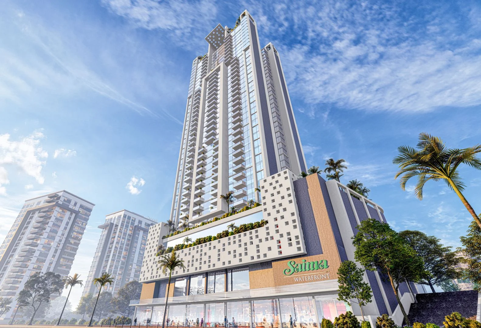 Saima Waterfront Karachi - Location, Shops, Flats, Payment Plan 2024 ...